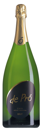 De Pró Cava Brut magnum - Whisky- en Wijnhandel Verhaar